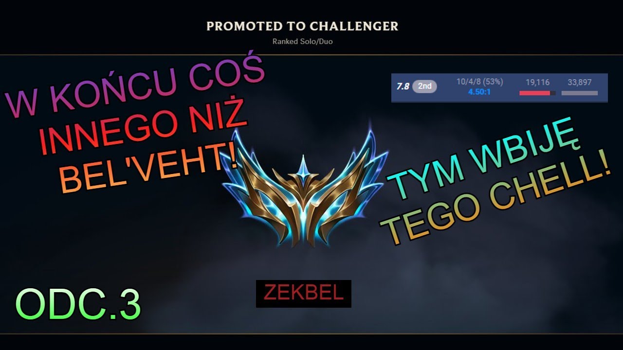TA POSTAĆ JEST LEPSZA OD BEL'VETH!? 😎 - WBIJAM CHELL ODC.3! - YouTube