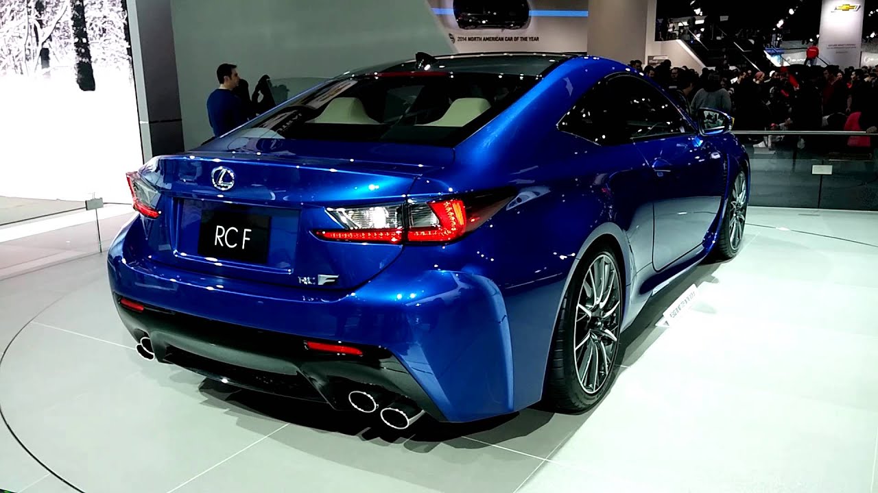 2014 Lexus RCF @ The Detroit Autoshow - YouTube