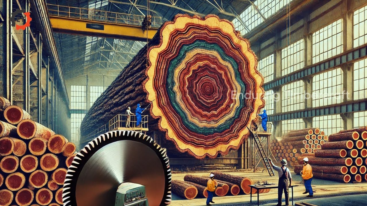 Amazing Dangerous Giant Tree Cutting Skills With Amazing Chainsaw ...