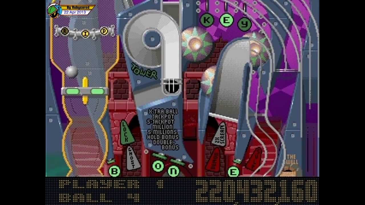 Pinball Fantasies (1994, MS-DOS) - 4 of 4: Stones 'n Bones [720p60 ...