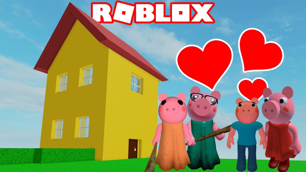 PIGGY - PEPPA PIG'S HOUSE (Roblox Piggy Custom Build!) - YouTube