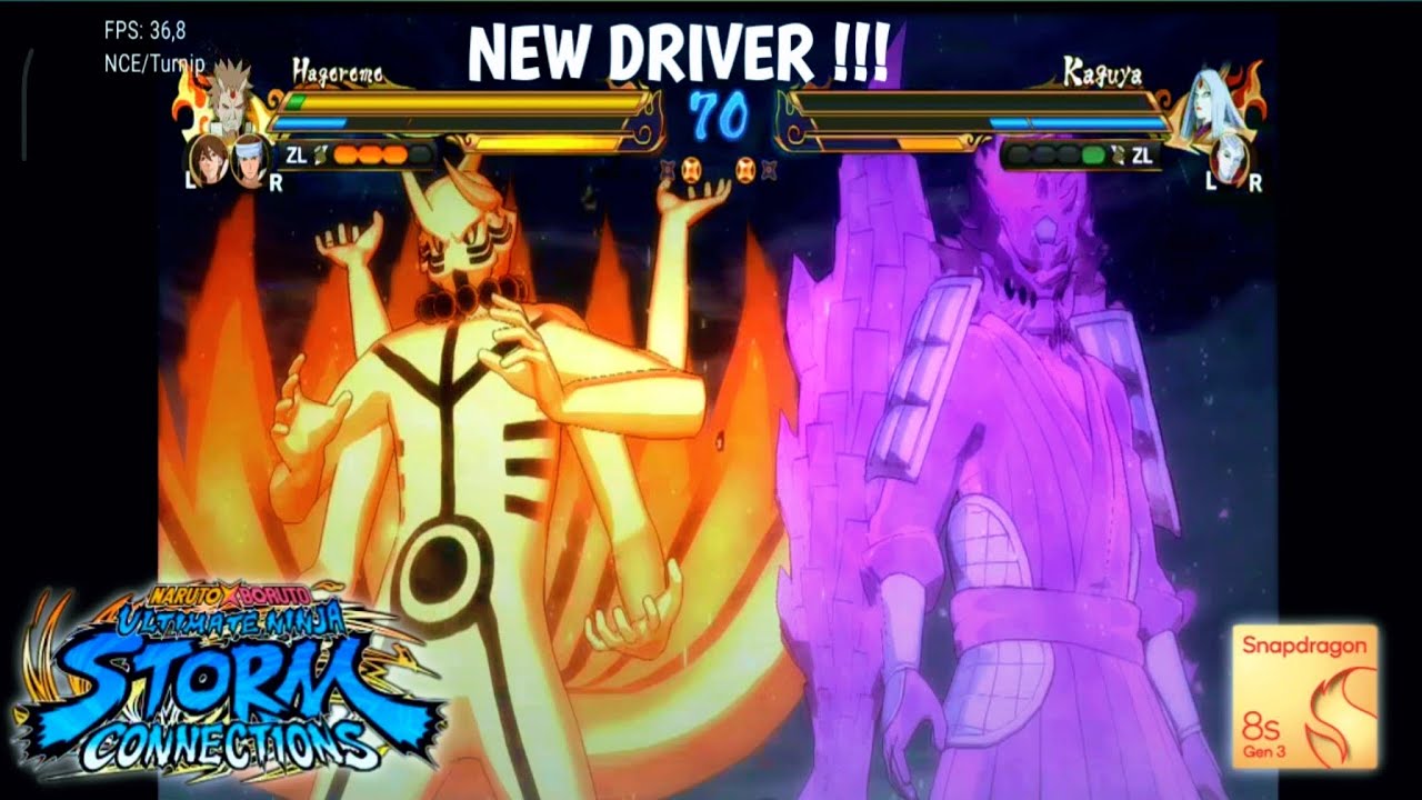 New driver Snapdragon 8s gen 3 Naruto ultimate ninja storm connection ...