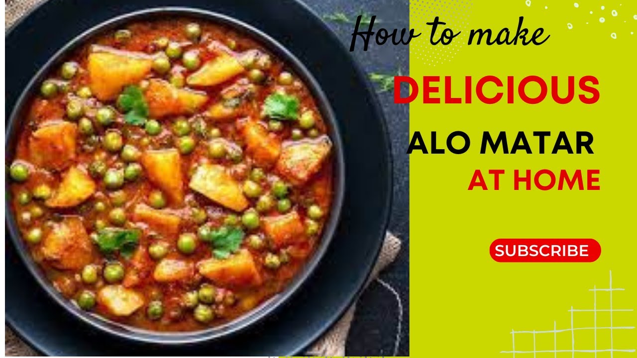 Matar Aloo Curry Recipe | Aloo Matar ki Sabzi By Gull'sKitchen. - YouTube