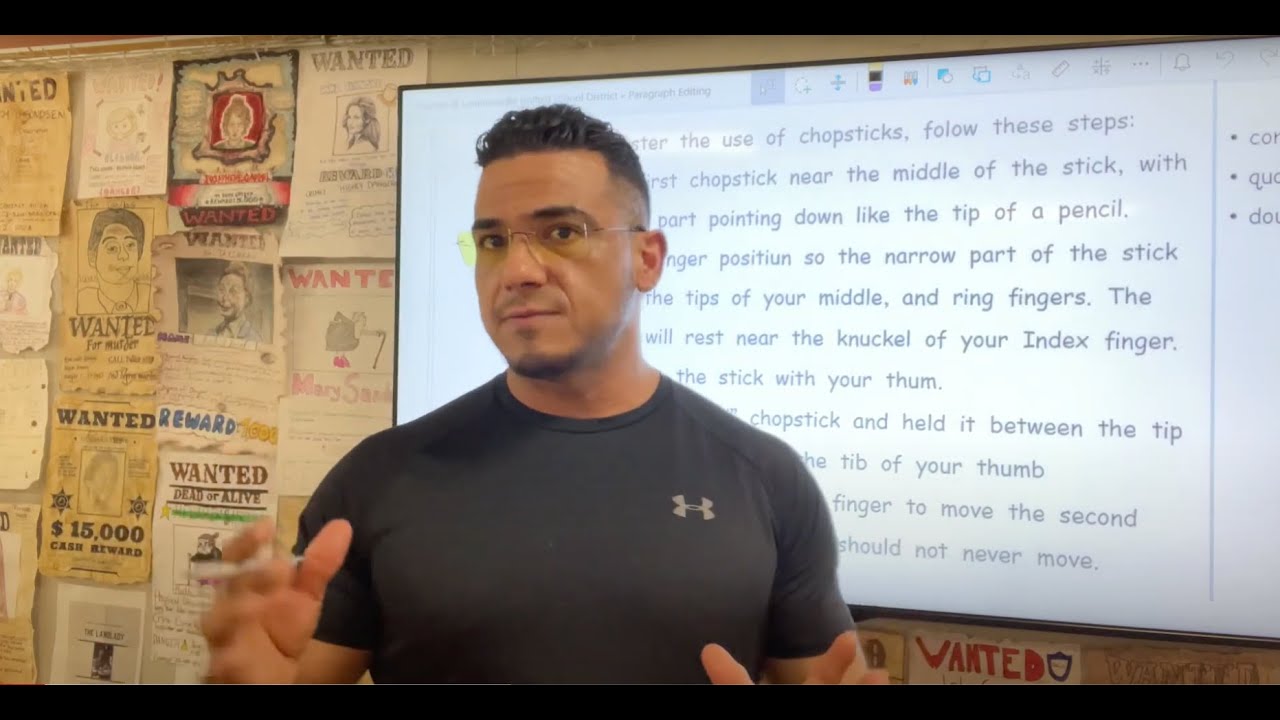 English Paragraph Correction/Editing: Advanced, Exercise Six - YouTube