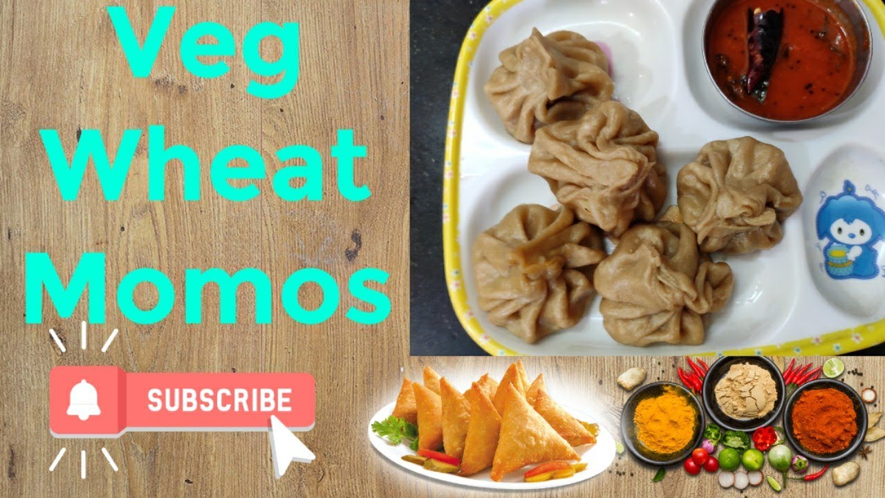 How To Prepare Vegetable Wheat Momos In 4 Minutes - YouTube