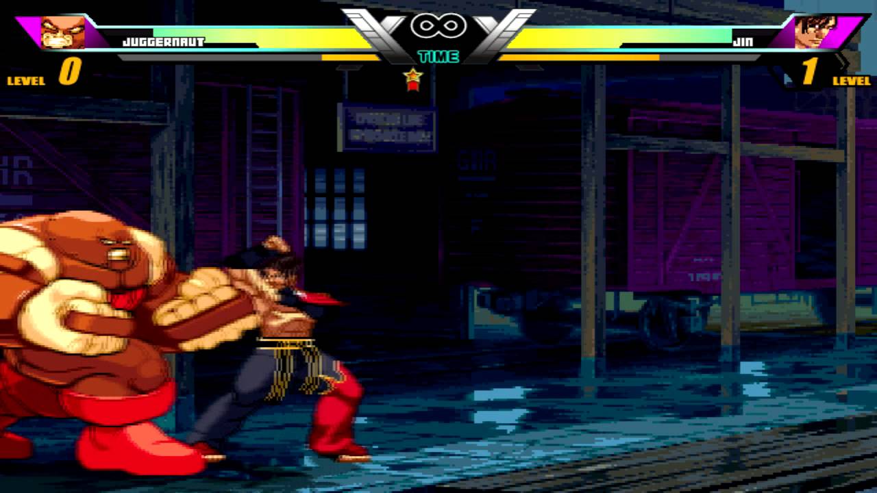 [MUGEN 2014] Juggernaut vs. Jin Kazama - YouTube