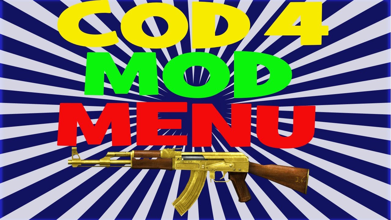 COD 4 MOD MENU - YouTube