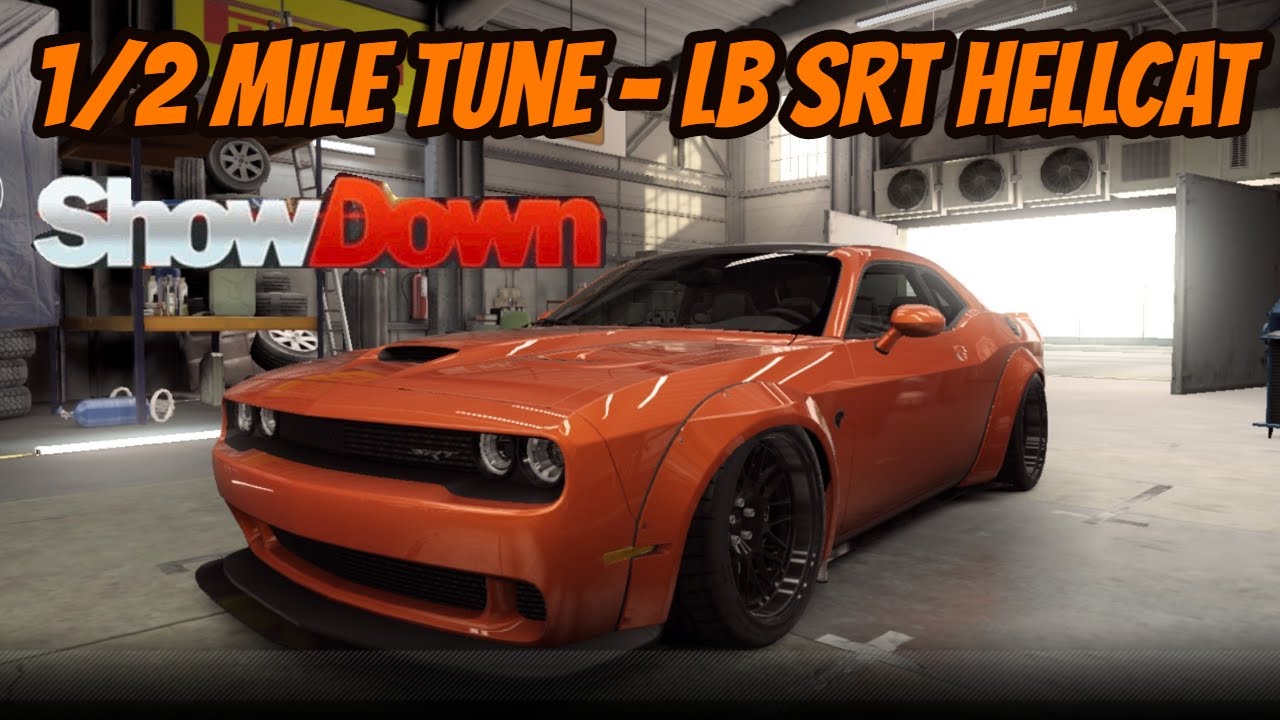 CSR2 | Dodge LB SRT Hellcat | Half Mile Tune & Shift Pattern ...