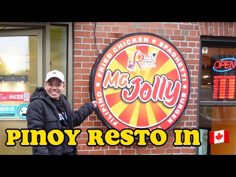 Pinoy Restaurant in 🇨🇦 | McJolly - YouTube