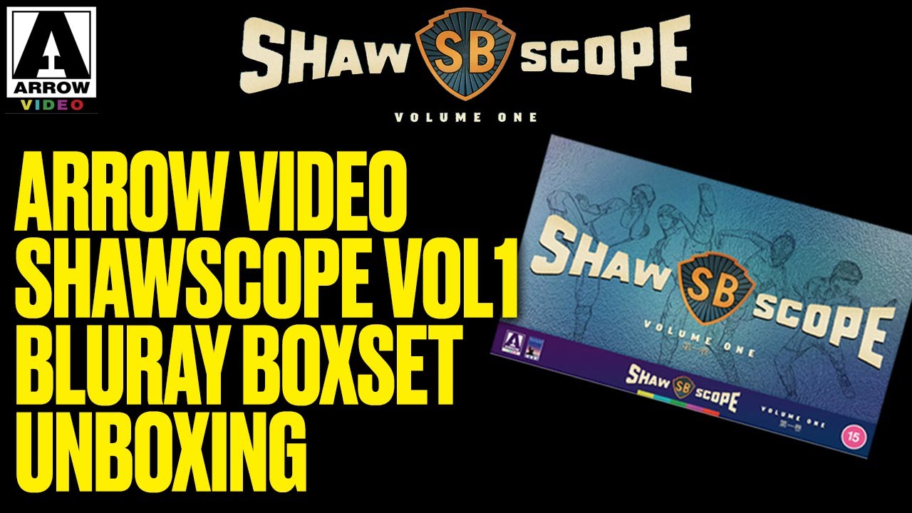 Arrow Video - Shawscope Volume 1 Bluray Boxset - UNBOXING - Shaw ...