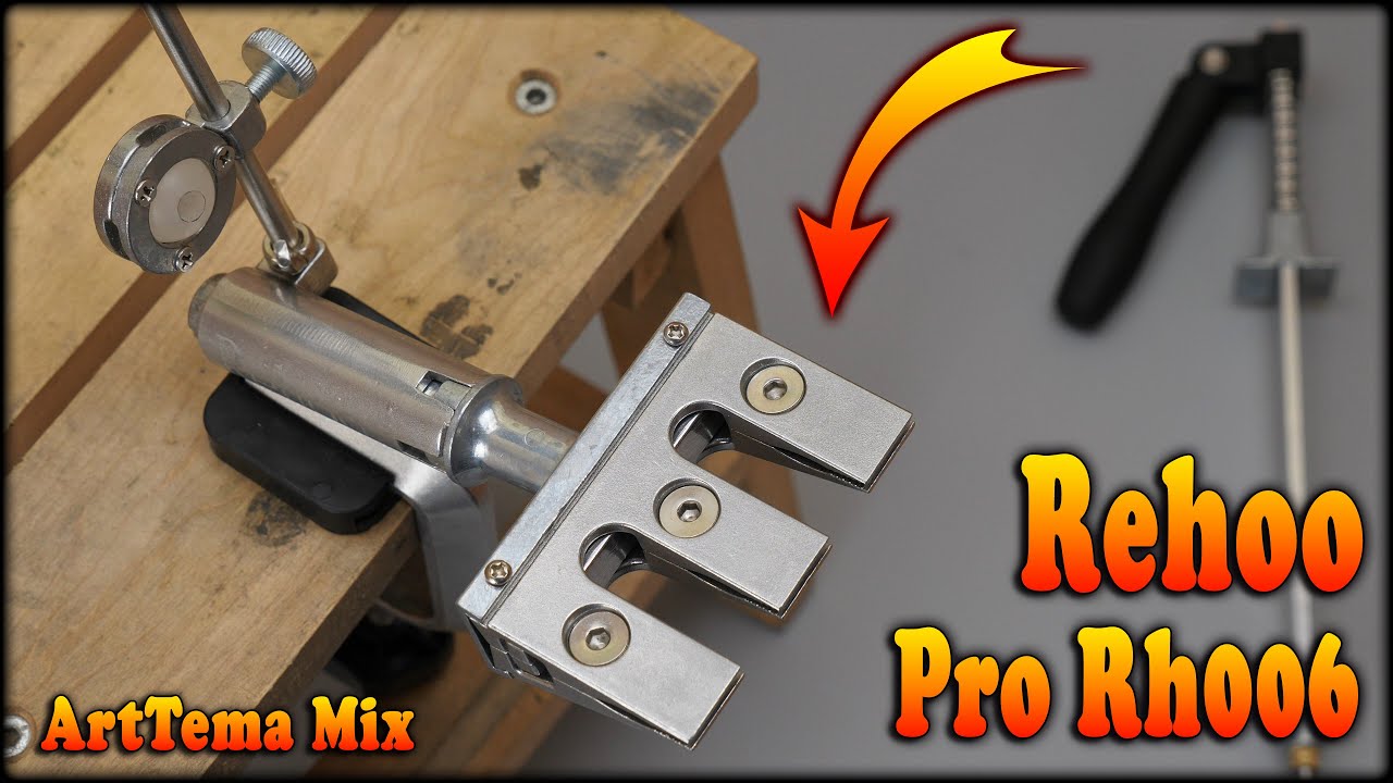 Rehoo Pro Rh006 TOP Chinese KNIFE SHARPENER for $30 | How to sharpen ...