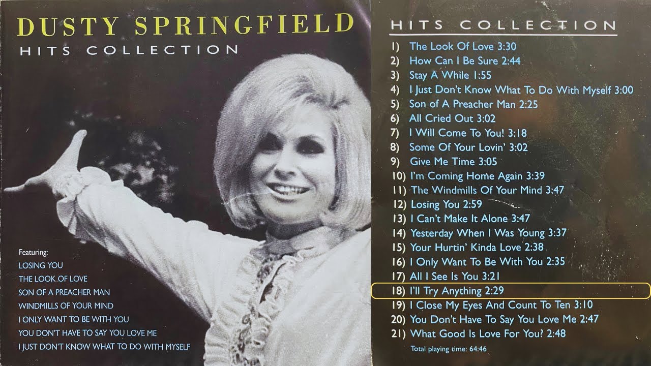 18. I'll Try Anything - Dusty Springfield - YouTube