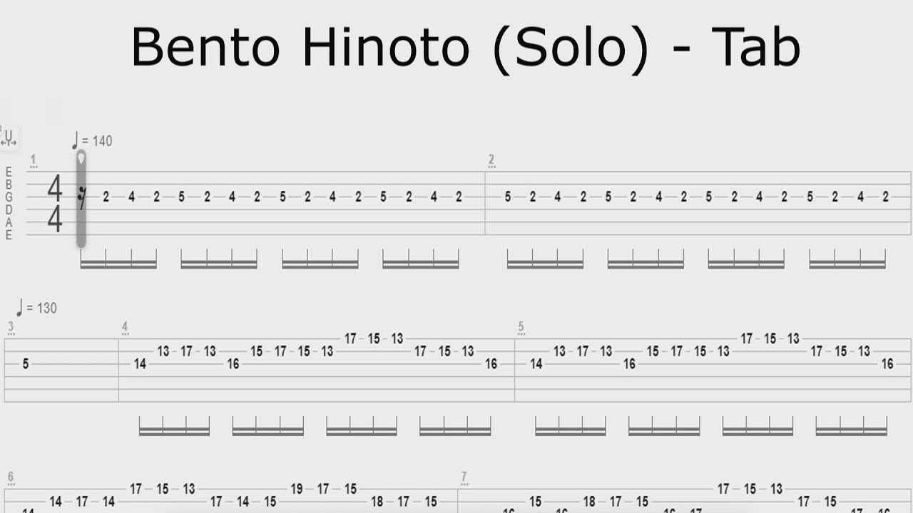 Bento Hinoto (Mamonas Assassinas) Solo - Tab - YouTube