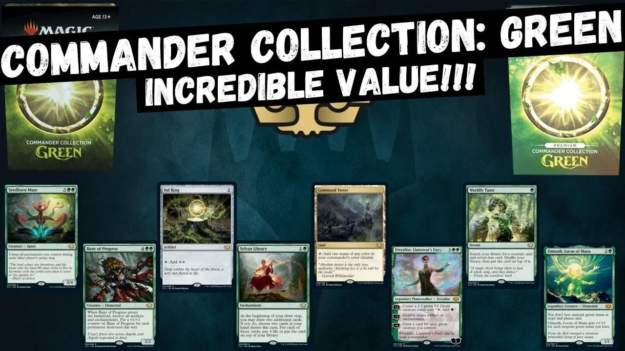MTG: Commander Collection Green - Full Spoilers! - YouTube