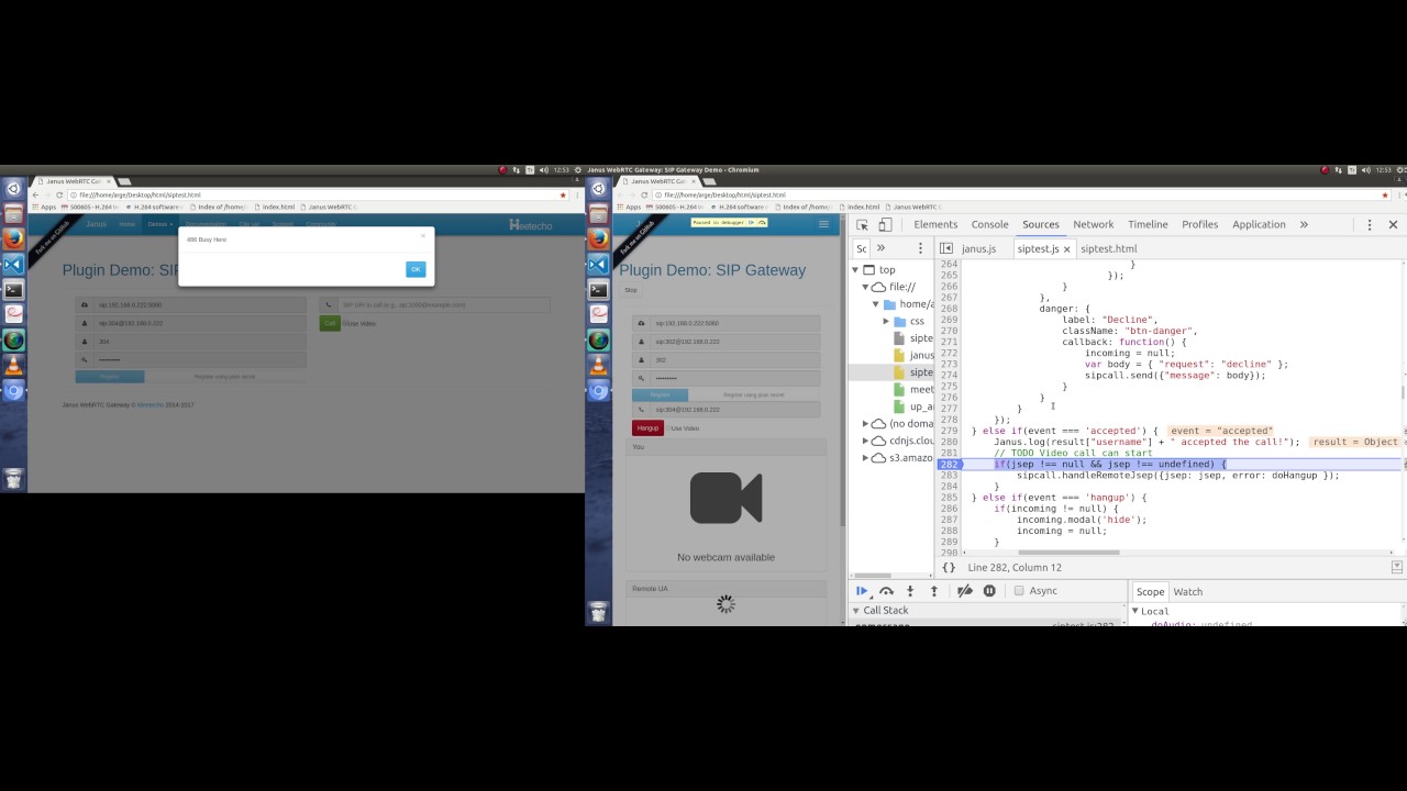 Janus Gateway Sip Plugin (Decline) - YouTube
