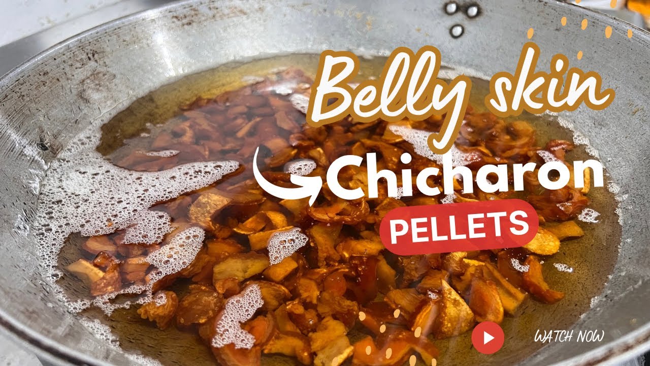 Chicharon Belly Skin Pellet/ Step by Step using normal kitchen Stove ...