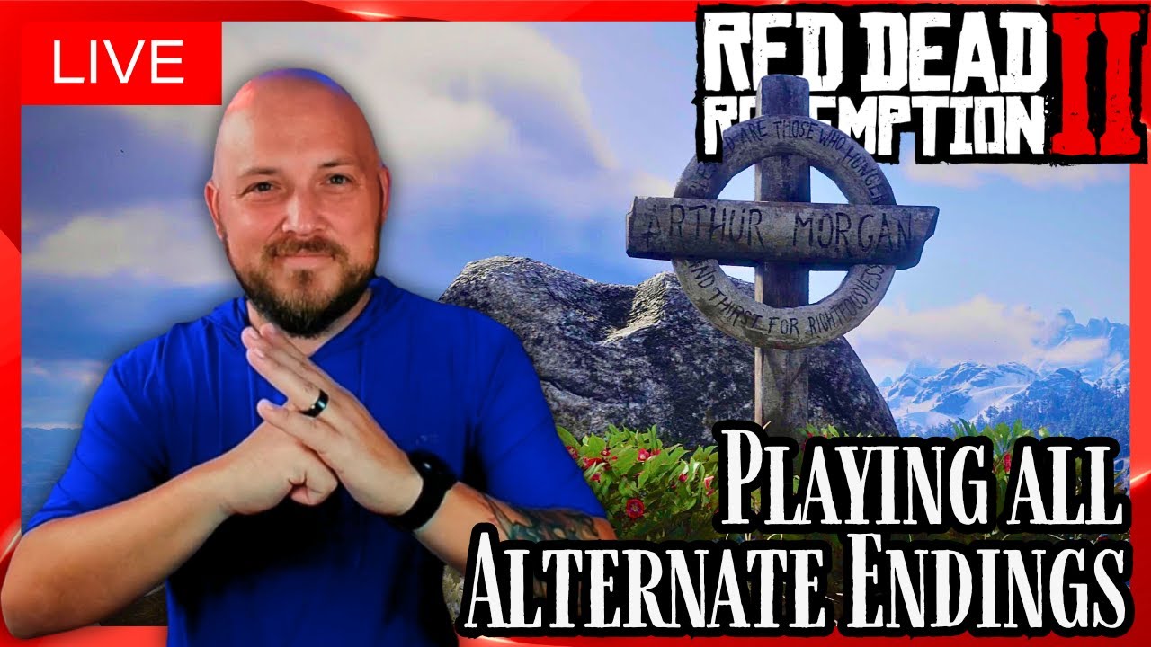 RDR2🔴LIVE! All alternate endings, Final Red dead 2 stream, one last ...