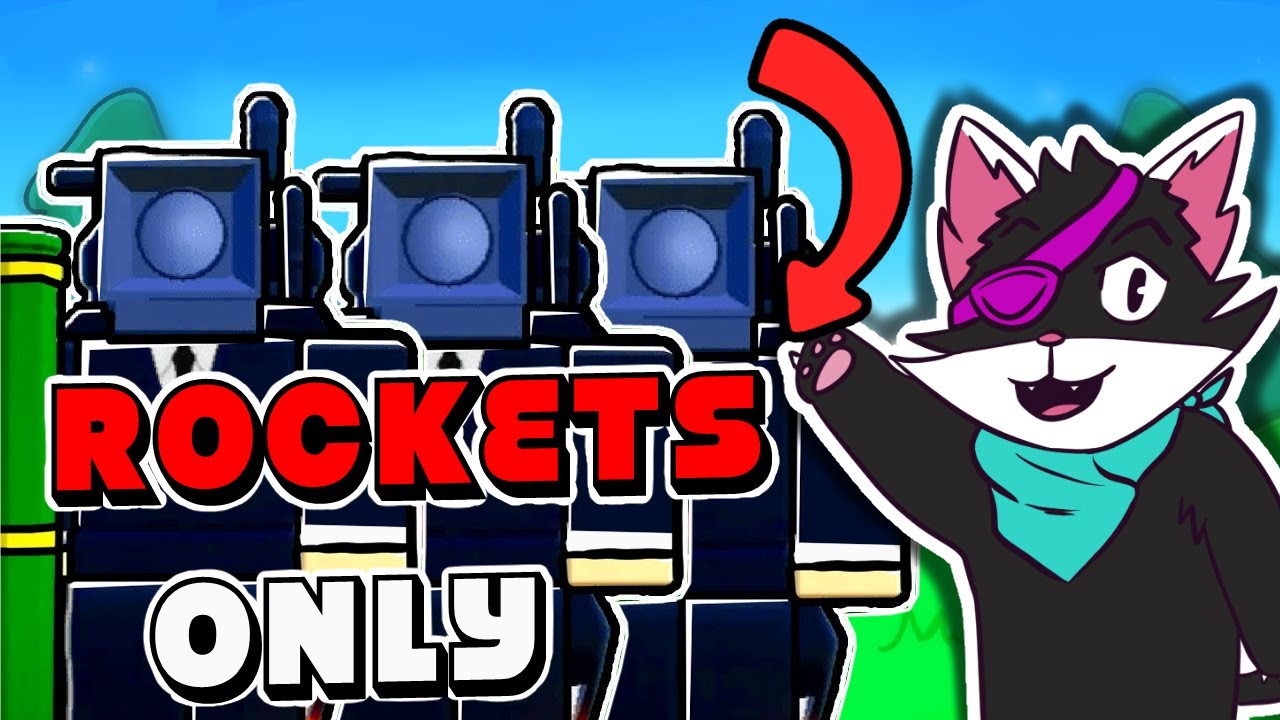 Is Rocket Cameraman OVERPOWERED in Toilet Tower Defense? - YouTube