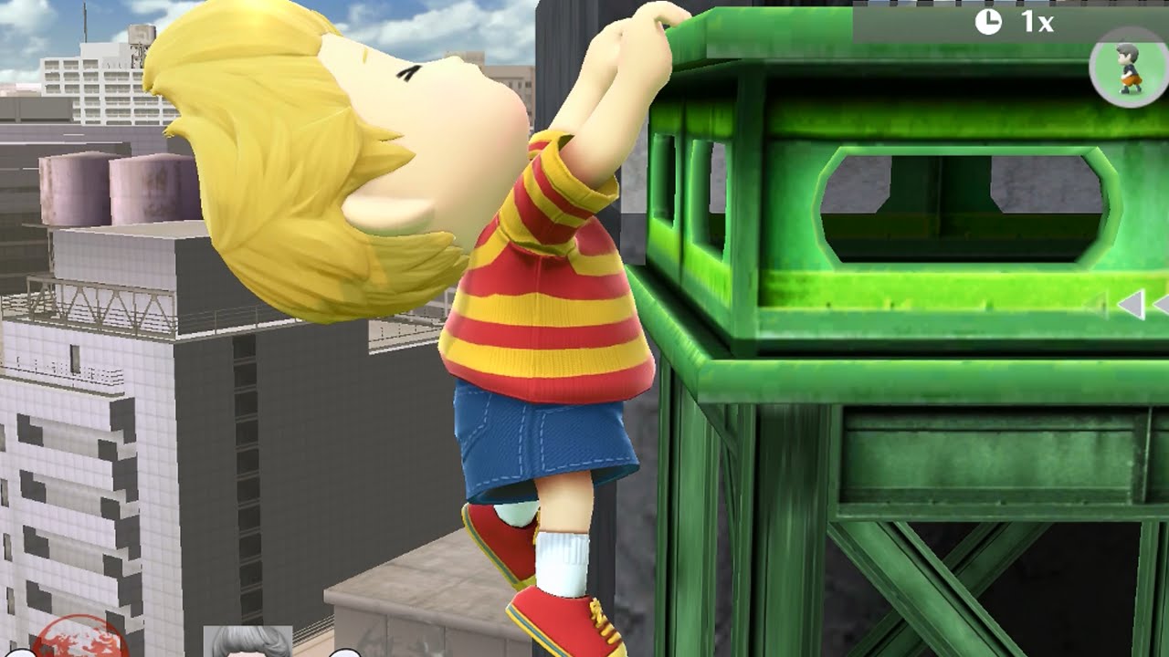 Super Smash Bros 4 Lucas Gameplay, All Moves, Taunts, Animation & Final ...