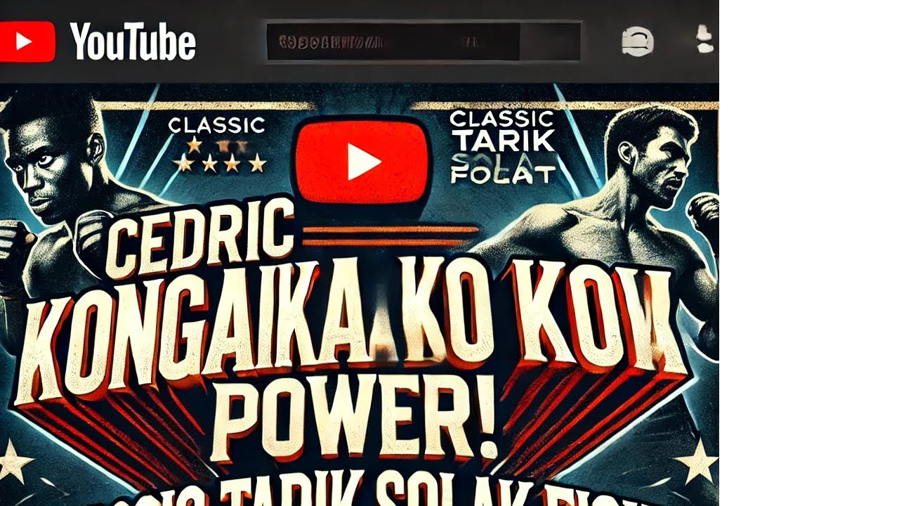 Steve Tipping vs Cedric Kongaika - YouTube