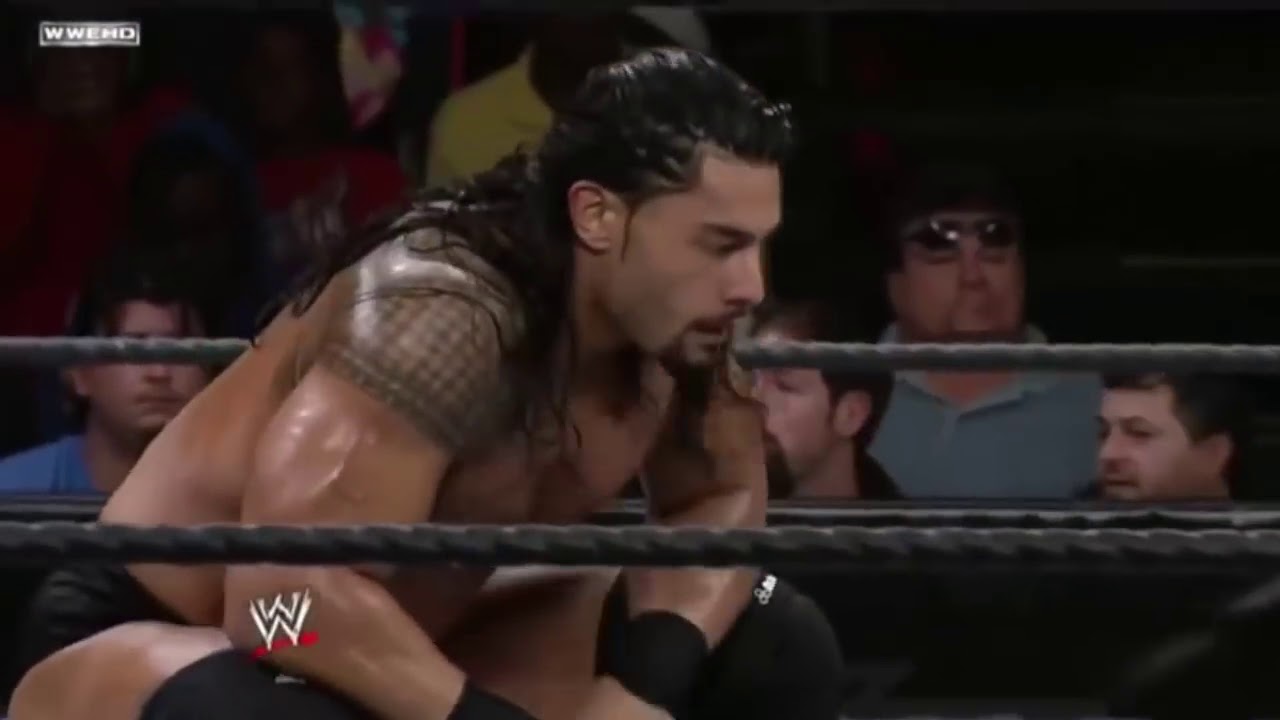 Roman Reigns first match in NXT - YouTube
