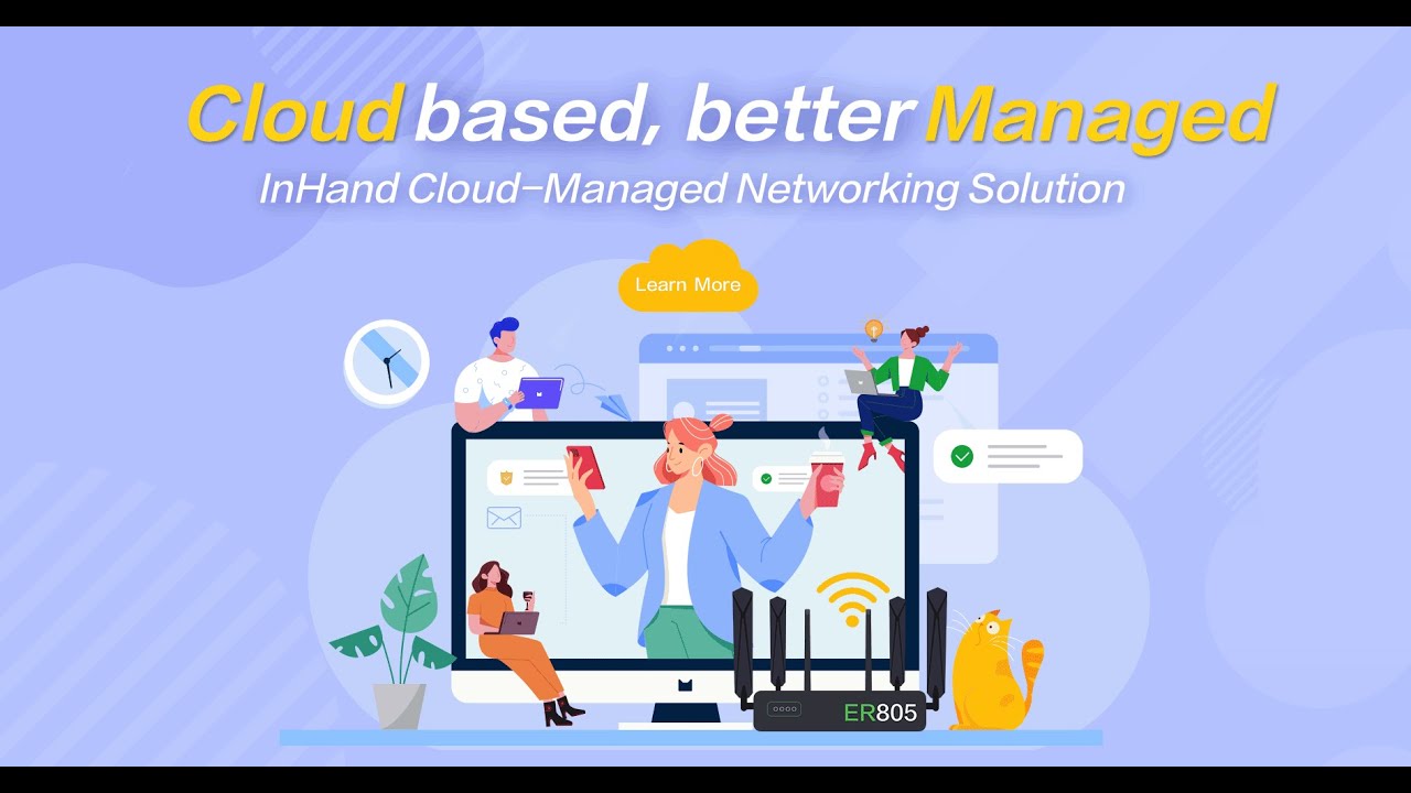 InHand Cloud-Managed Networking Solution - YouTube