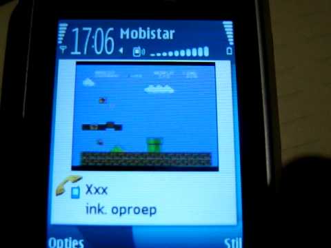 My Super Mario Bros video tune on my Nokia 6120 Classic
