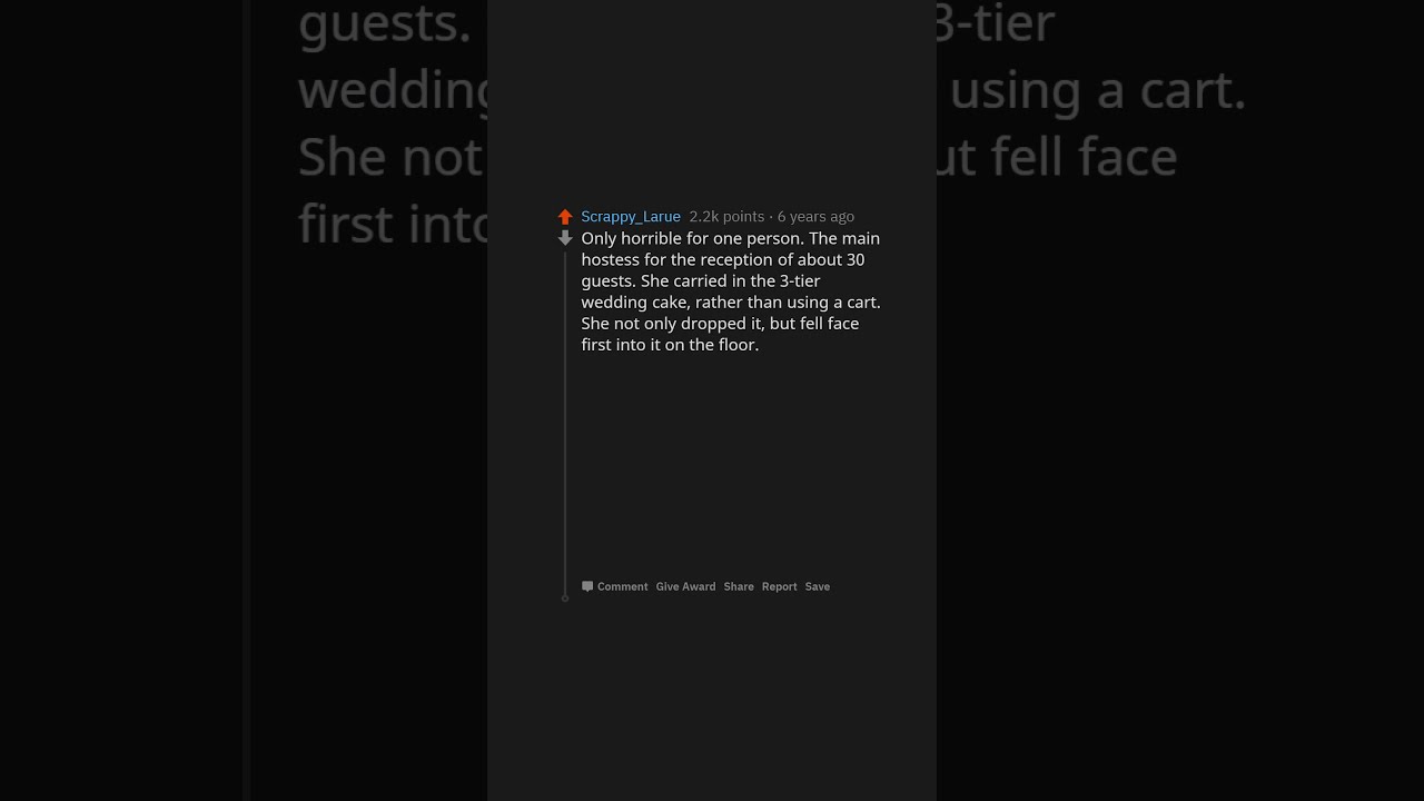 Whats The Worst Thing Youve Seen At A Wedding R Askreddit Shorts