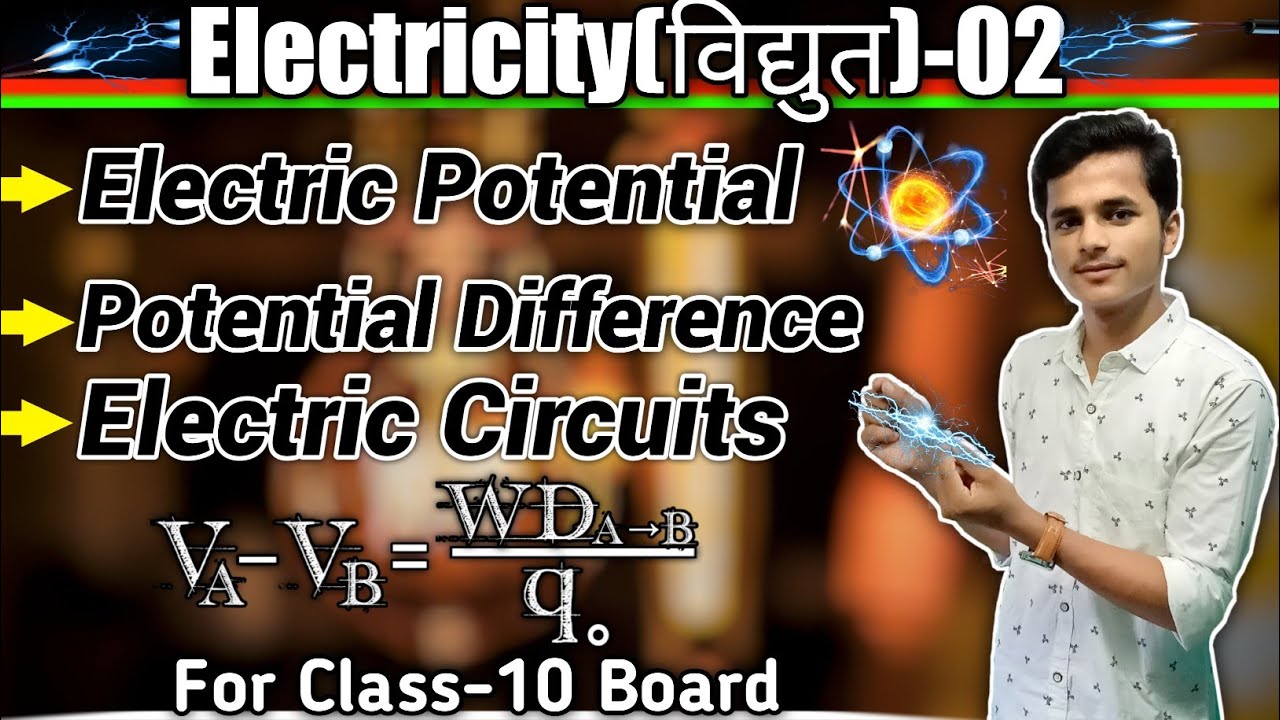 Electricity(विद्युत)-02||Electric Potential & Potential Difference ...