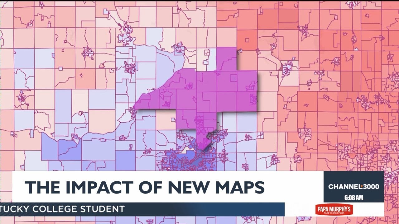 A closer look at Wisconsin's changing legislative maps - YouTube