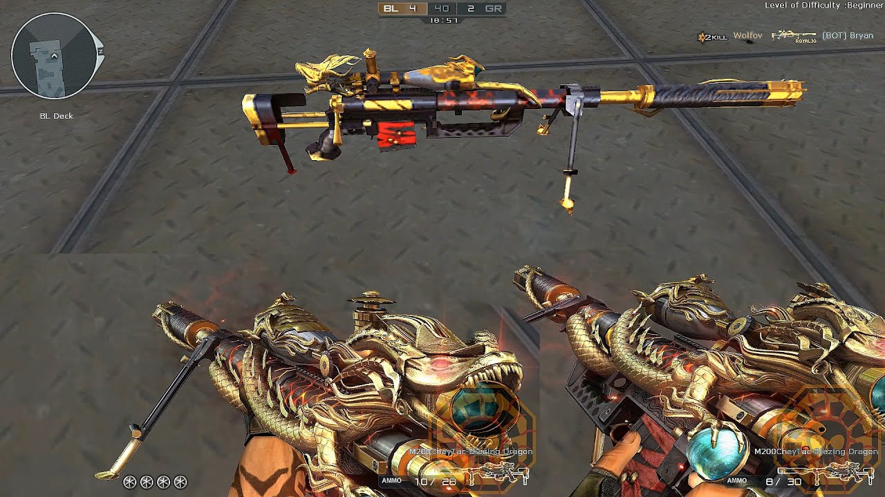 CF: M200 CheyTac-Royal Dragon 10 (M200CheyTac-Blazing Dragon ...