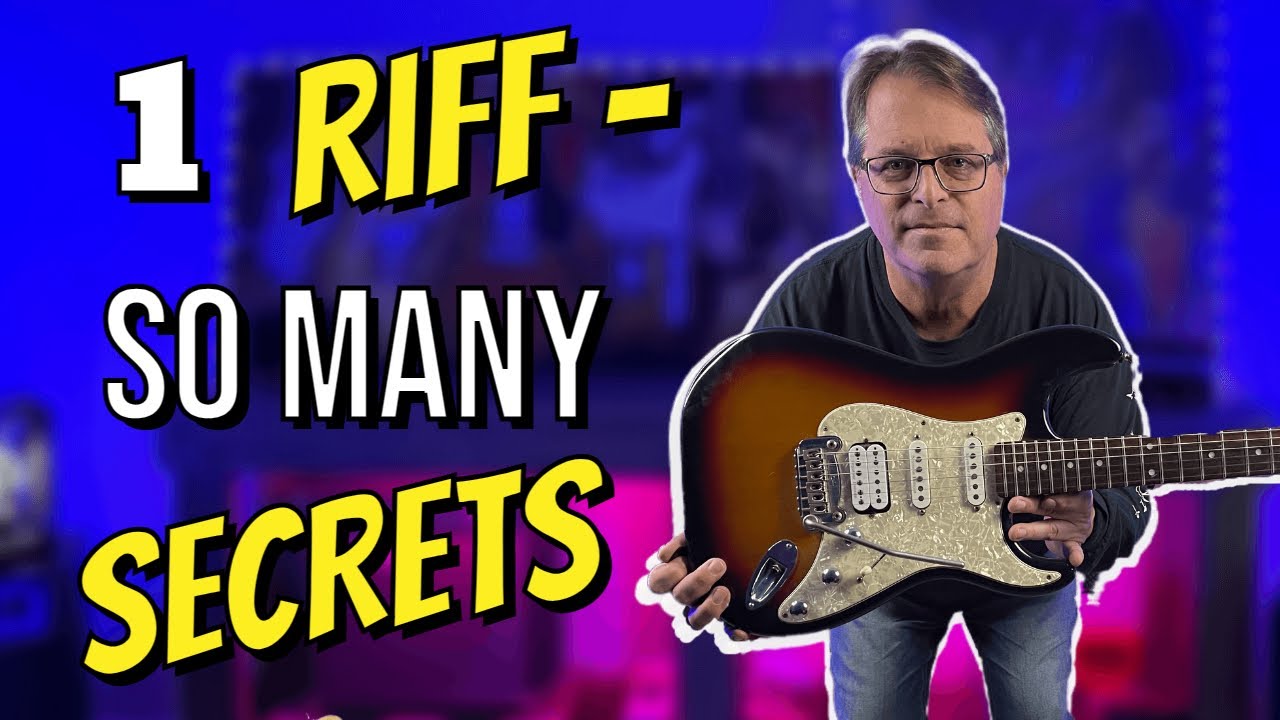 This Epic 80's Riff Will Make You a Better LEAD Guitarist in 2024 ...