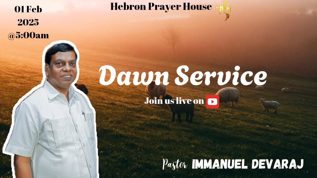 Hebron 1984 live |1st February 2025 | Morning Devotion | Pr. Immanuel ...