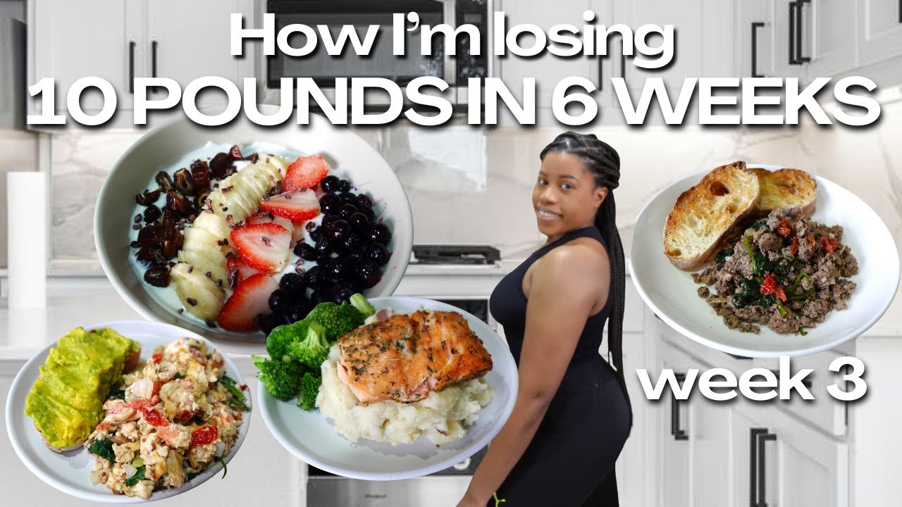 Losing *10 POUNDS* in 6 WEEKS- weight loss journey- week 3 - YouTube