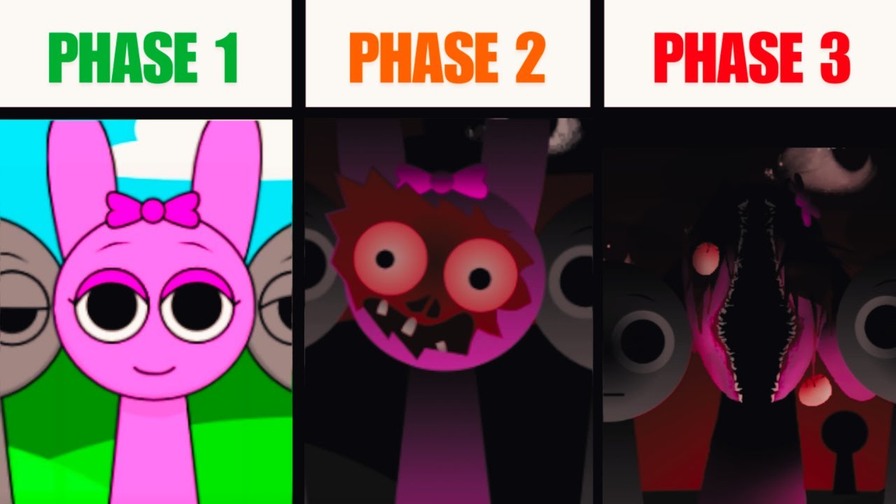 Phase 1 VS Phase 2 VS Phase 3 in Sprunki With Fan Character - YouTube