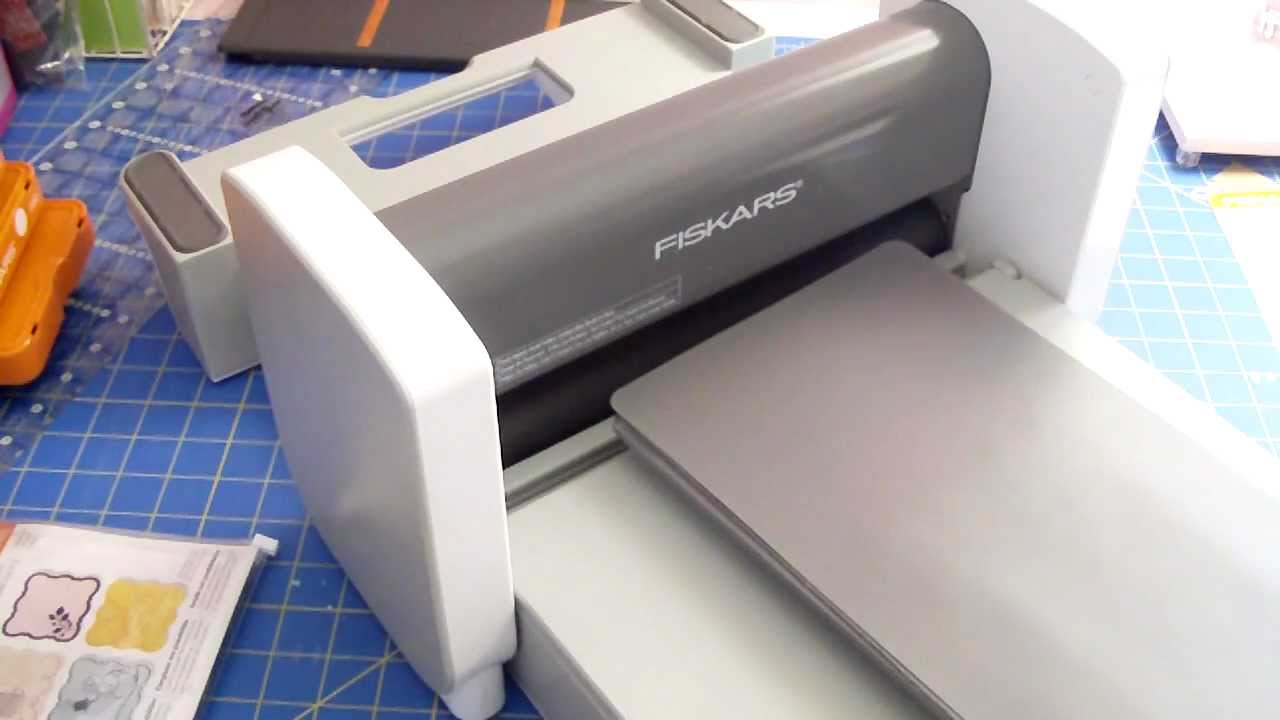 Fiskars Fuse Creativity System How To Use Sizzix Dies - YouTube