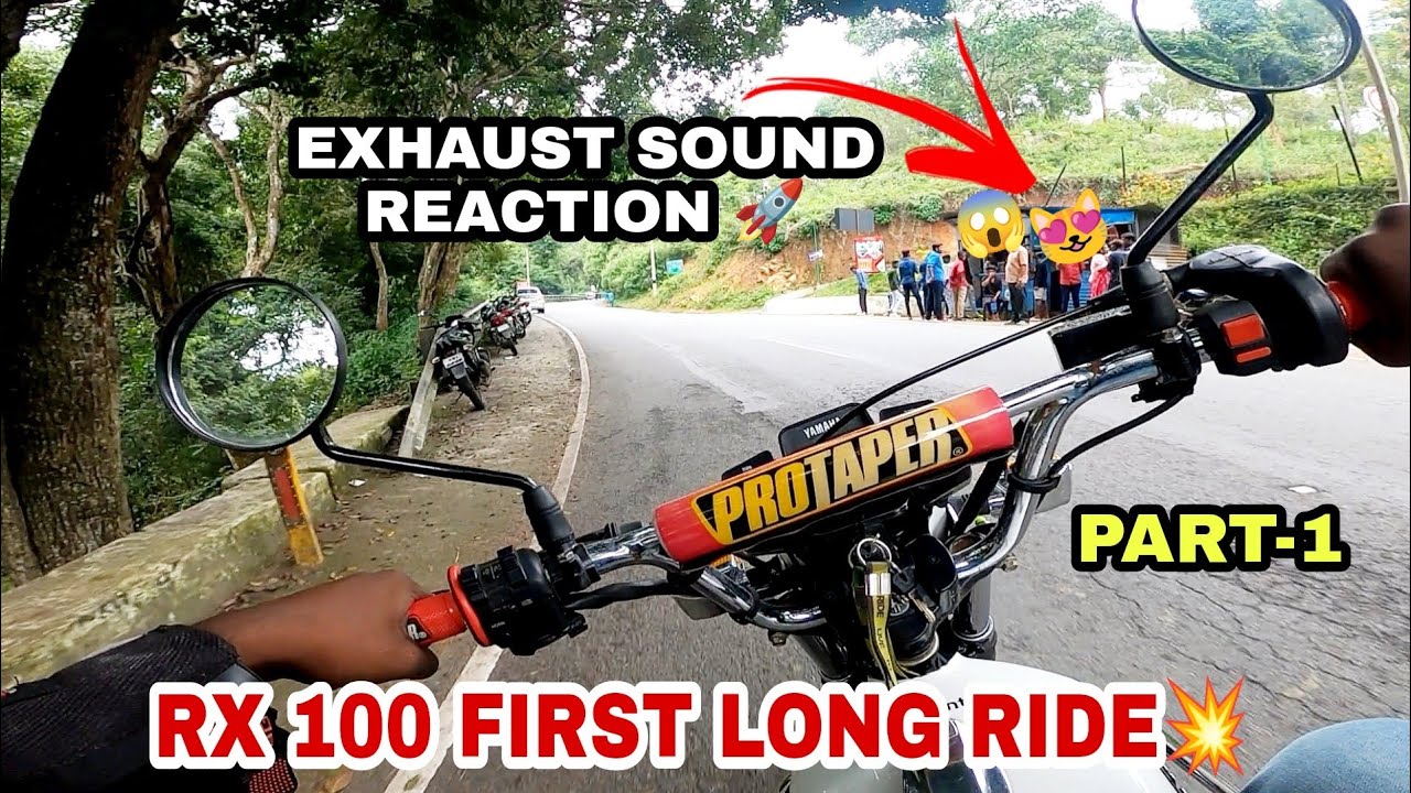 RX 100 FIRST LONG RIDE | Kotagri Exhaust sound vera level மக்களே 😻 ...