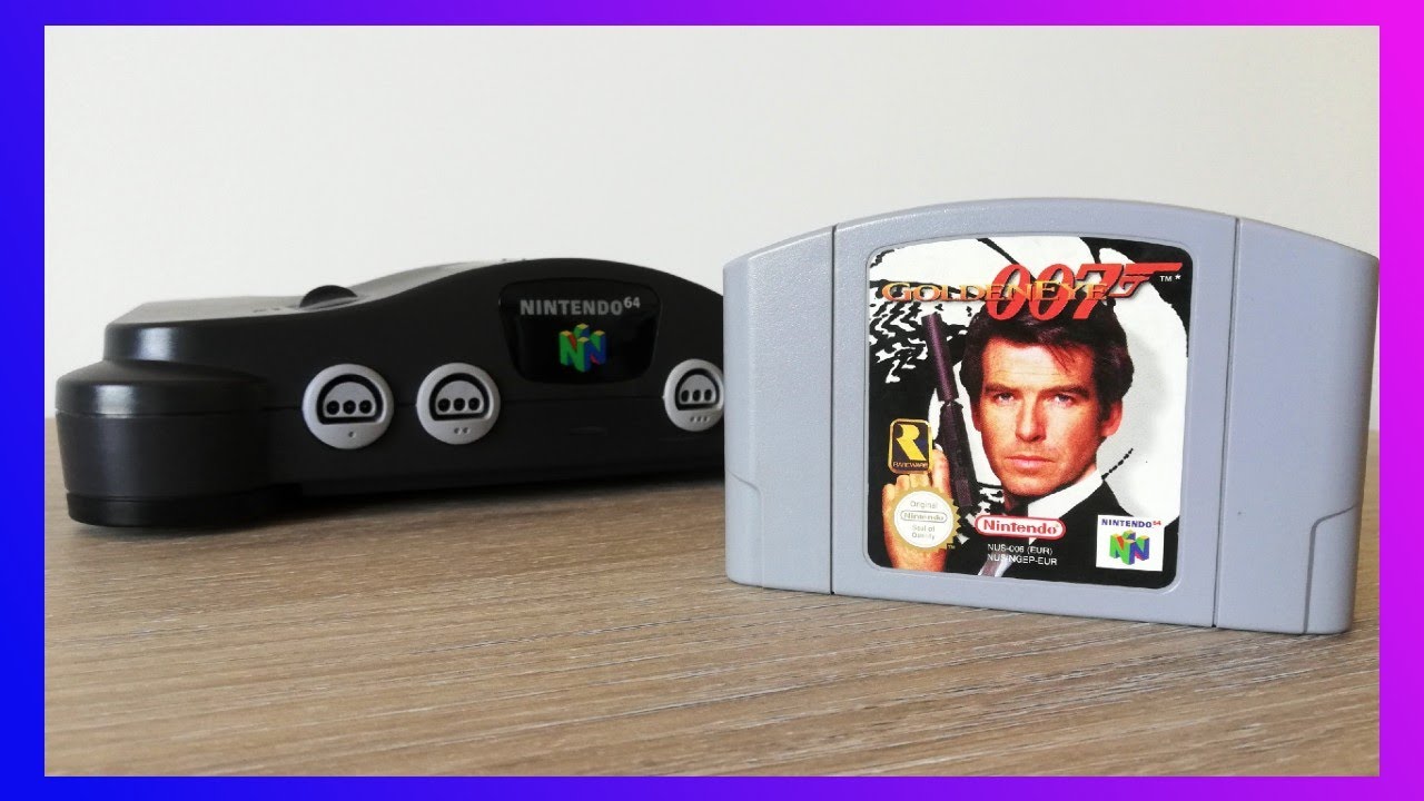 GOLDENEYE 007 - Nintendo 64 Nostalgic Gameplay | CRT TV - YouTube