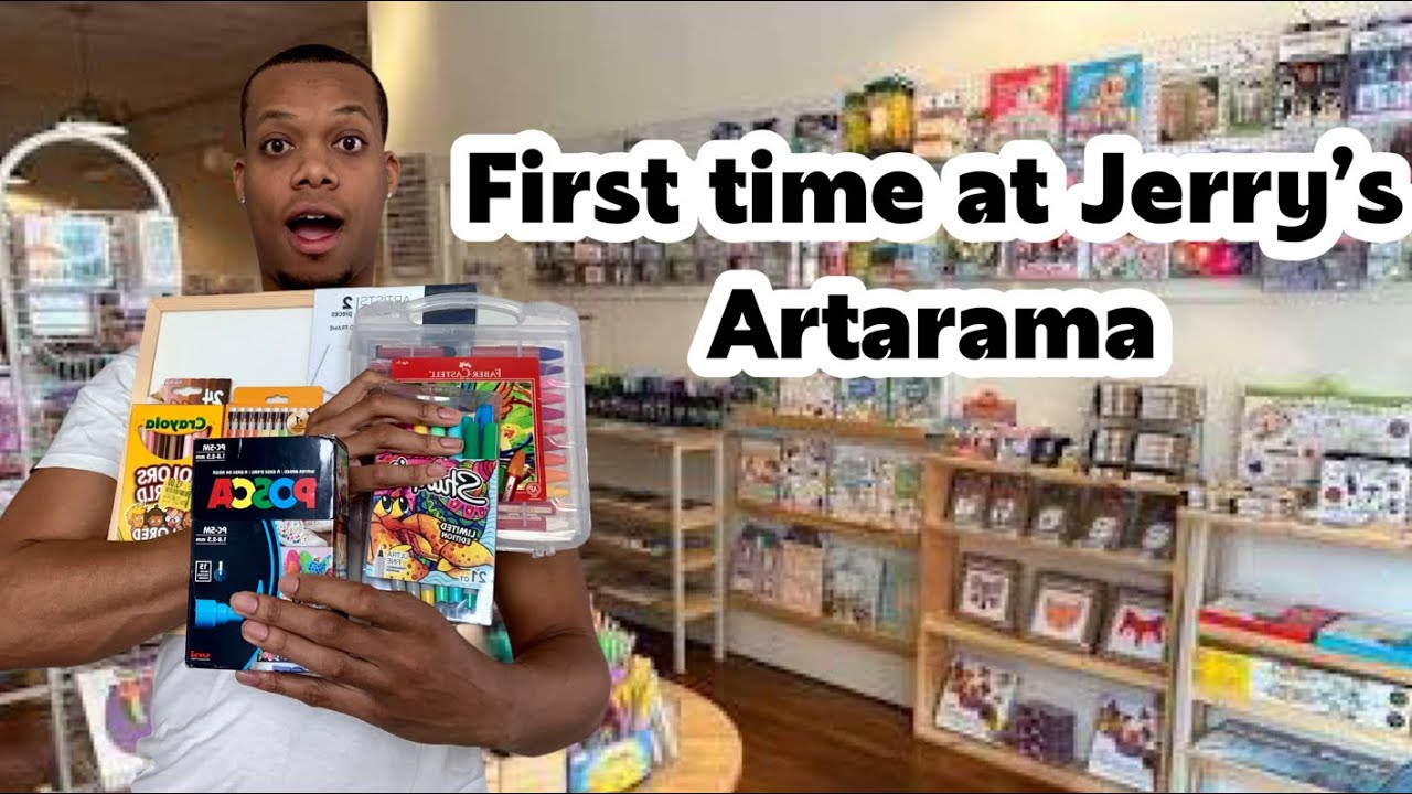 My 1st time at Jerry’s Artarama art store! *ART STEALS #artist # ...
