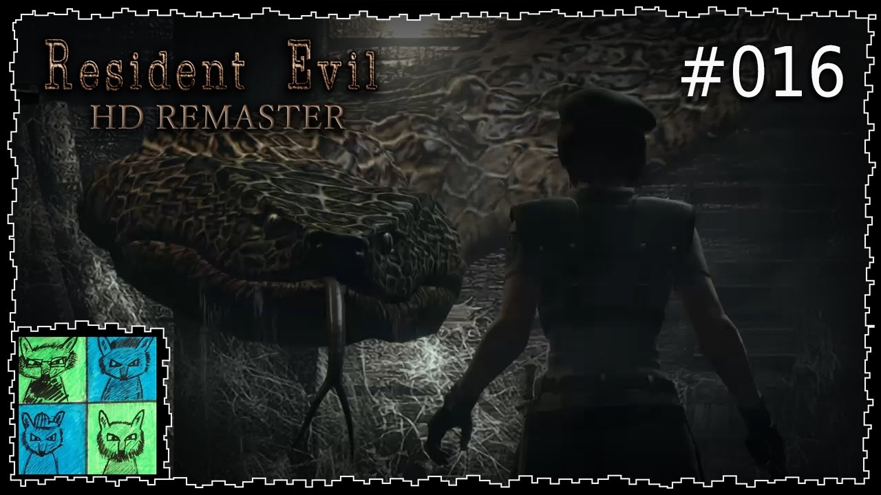 Resident Evil HD-Remaster [#016] - Snake? SNAKE?! SNAAAAKE!!! [HD] [PS4 ...