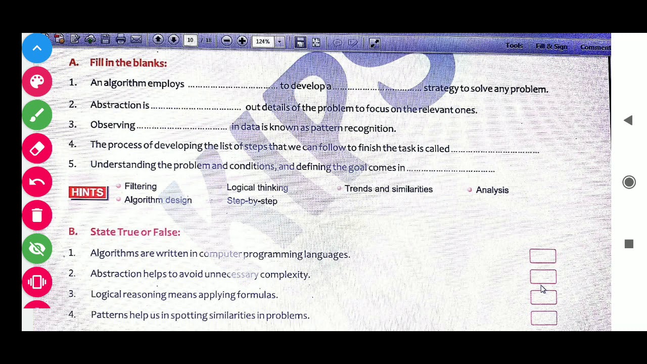 Class-6 Chap-1, Computational Thinking - YouTube