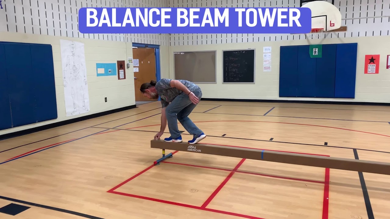 Balance Beam Tower - YouTube
