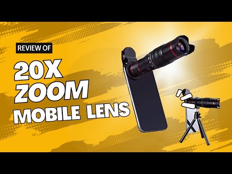 20X Zoom Lens for Mobile Unboxing and Review || Quick Results || - YouTube