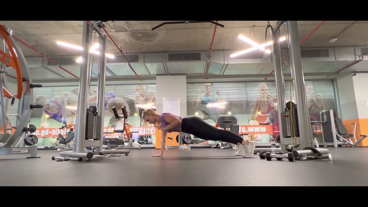 Hand off push up - YouTube