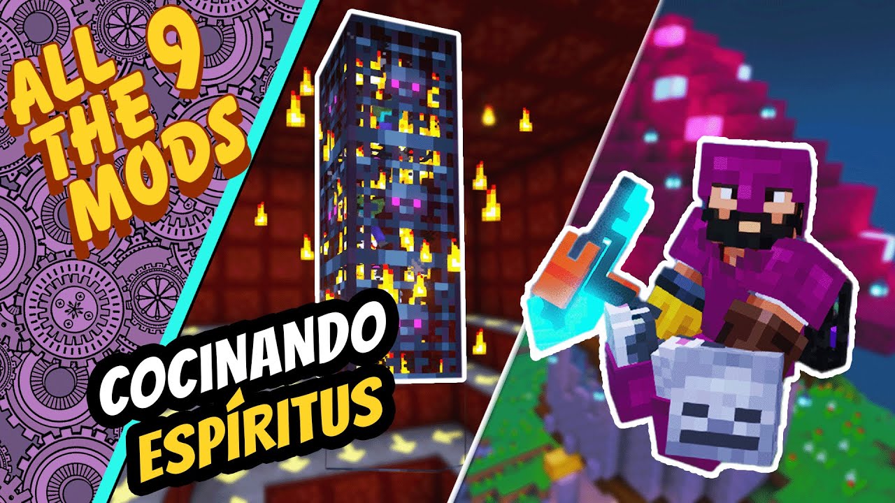 Esto le hago a los ESPÍRITUS de EVILCRAFT - ATM9 EP 13 - YouTube