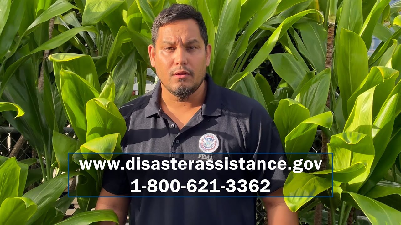 FEMA How to Apply for Disaster Assistance PSA Hawaii Wildfires - YouTube