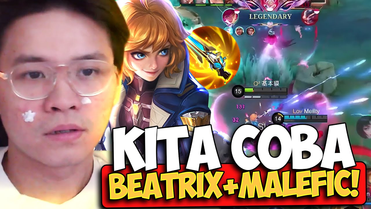 COBA KITA GASKAN BEATRIX + MALEFIC GUN!! - Mobile Legends - YouTube