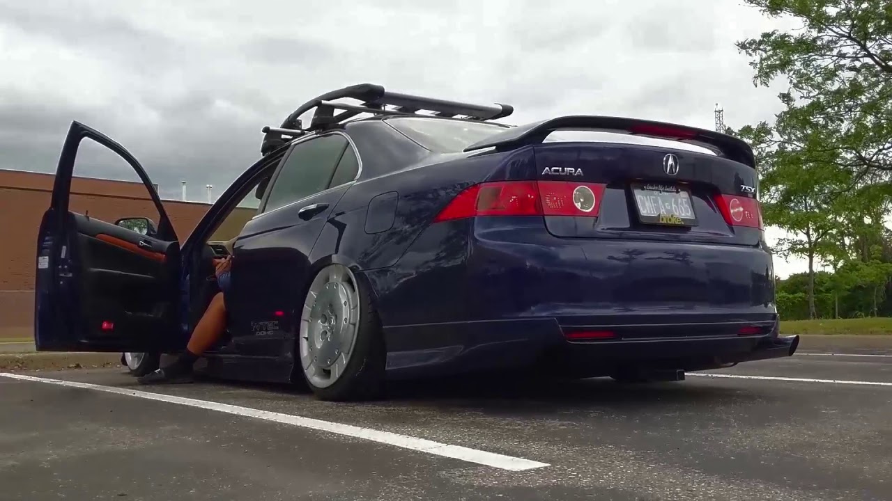 04 TSX exhaust | PLM header & borla single exit - YouTube