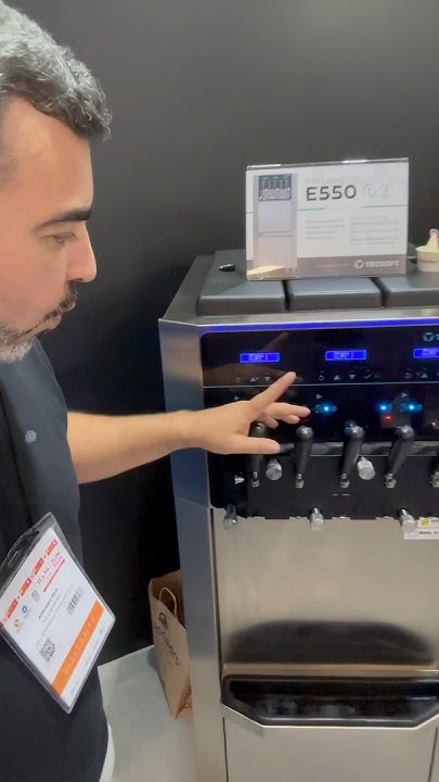 MÁQUINA DE SORVETE EXPRESSO TECSOFT E550 - YouTube