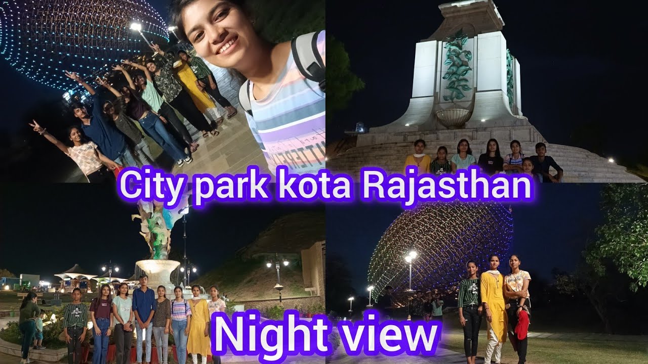 city park kota Rajasthan night view 😻 Oxygen Part Kota Night view# ...